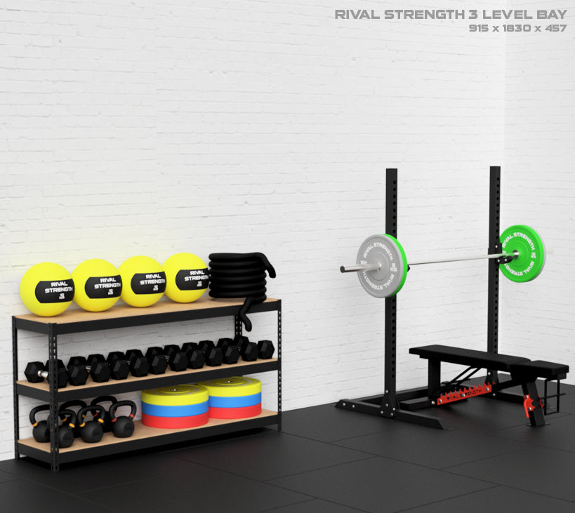 3 Level Rival Strength Shelving - 915mm High