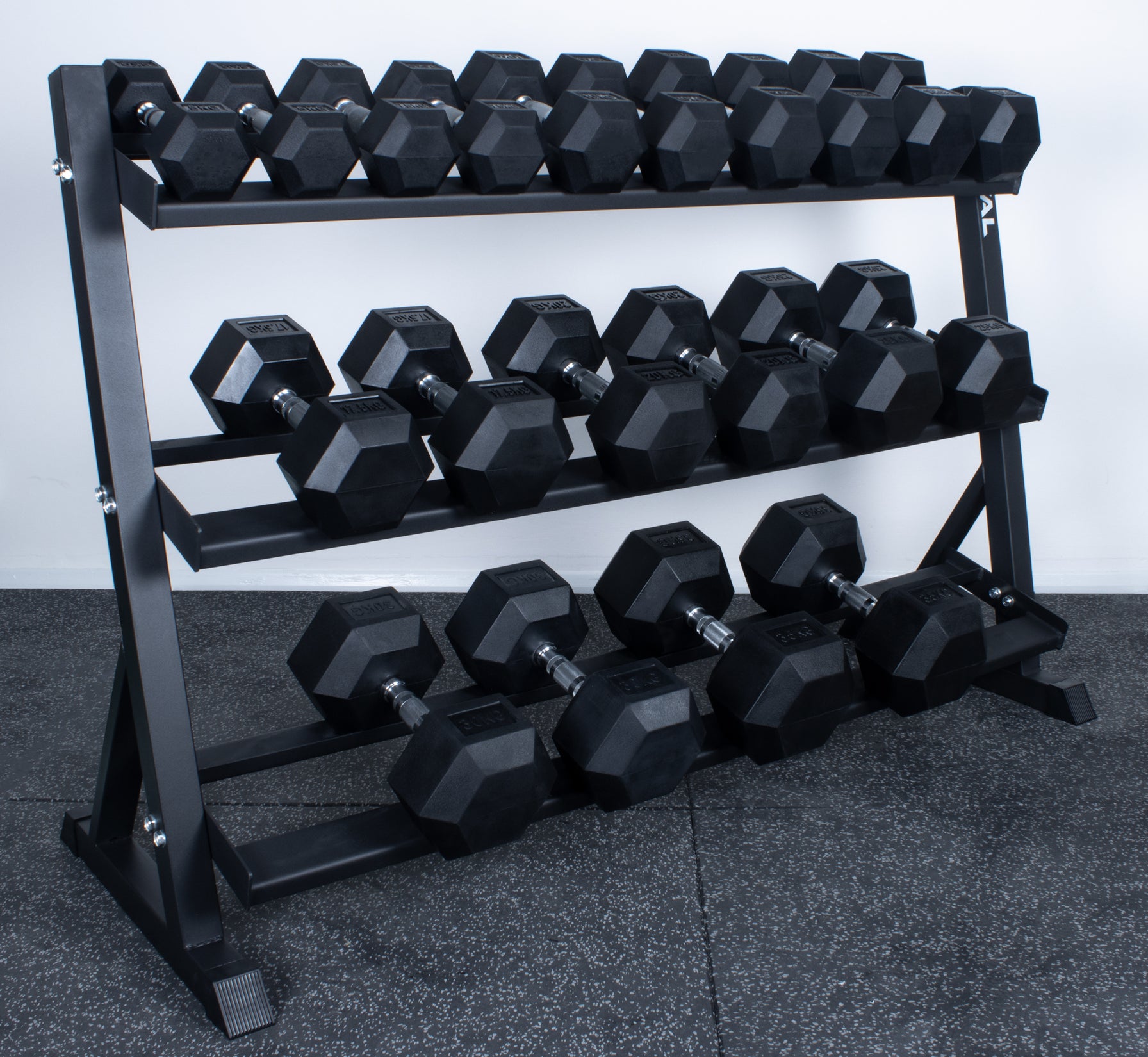 Rival Hex Dumbbell Sets With Optional Storage Rack – Rival Strength