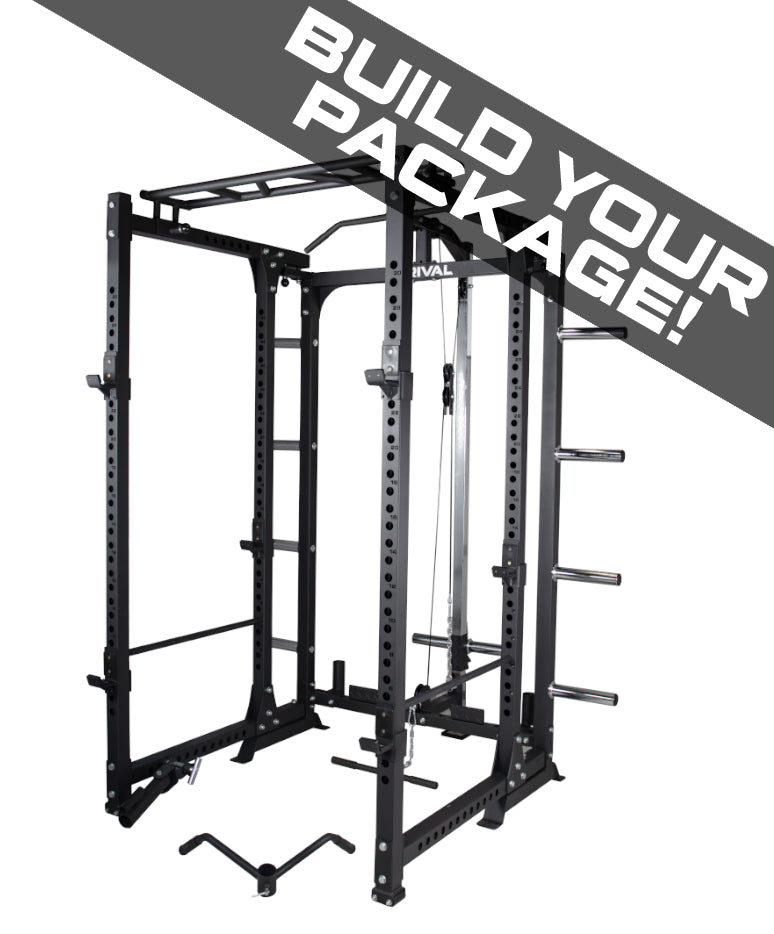 Rival J-1 Series Folding Power Rack with Cable System Package - Bundle ...