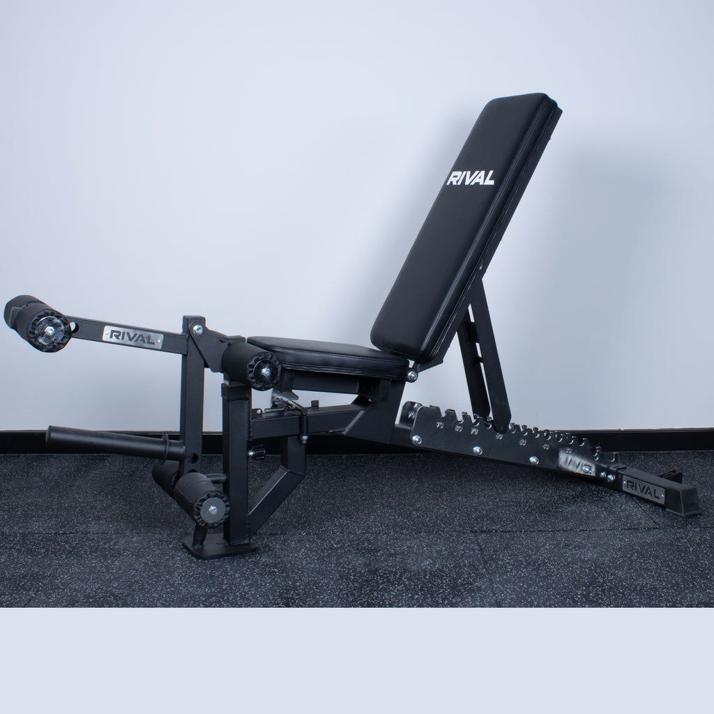 Rival Super FID Adjustable Bench with Optional Attachments – Rival Strength