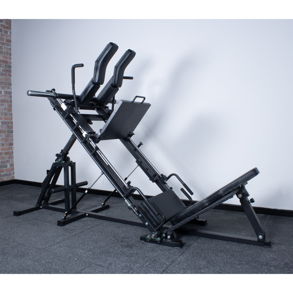 Rival Adjustable Leg Press & Hack Squat (30-to-60 Degree Incline ...