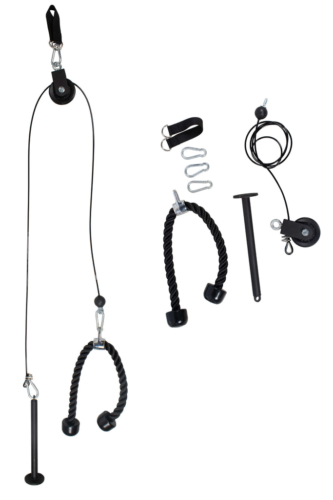 Cable Pulley Systems with Tricep Rope – Rival Strength
