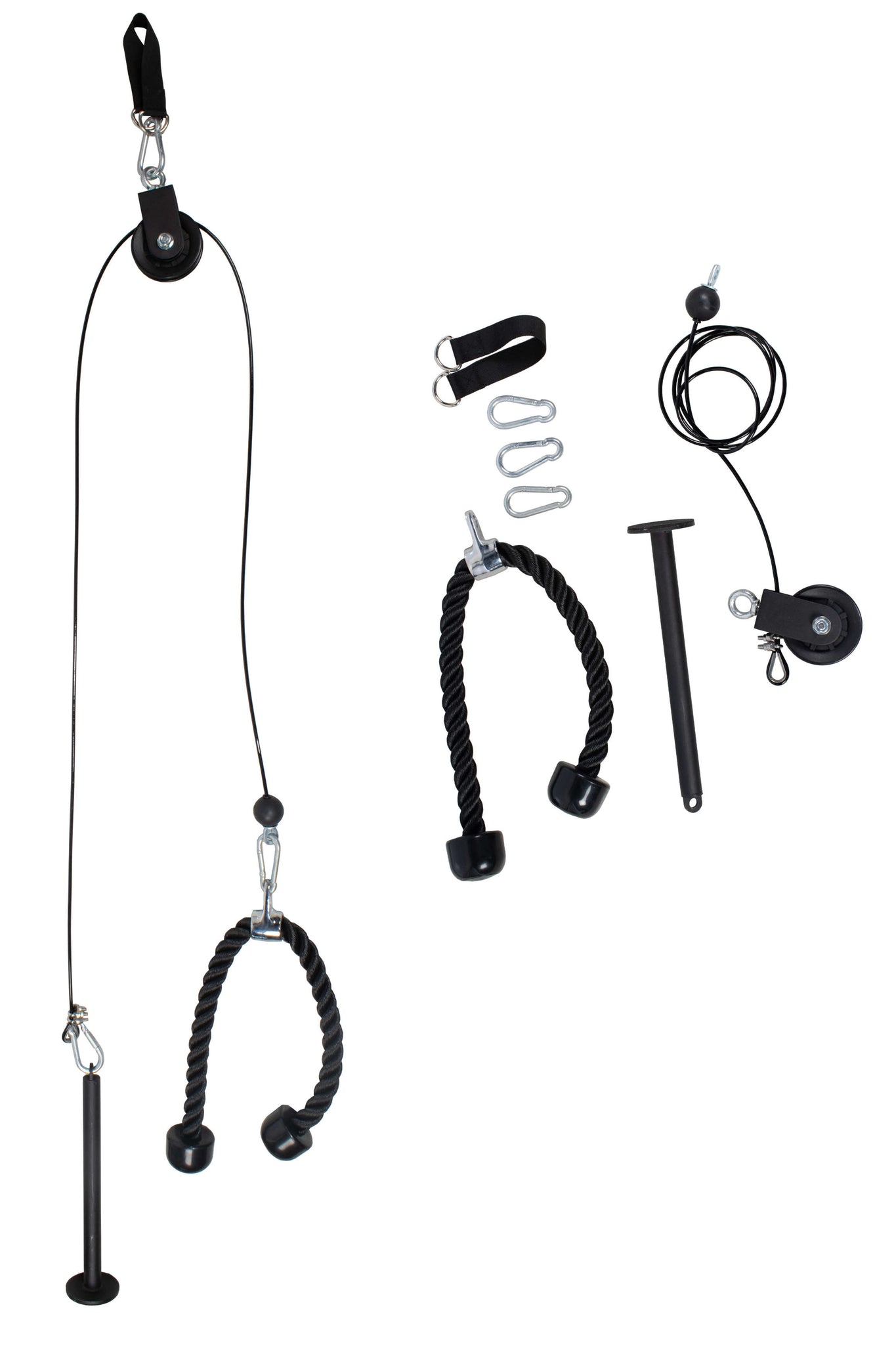 Cable Pulley Systems with Tricep Rope – Rival Strength