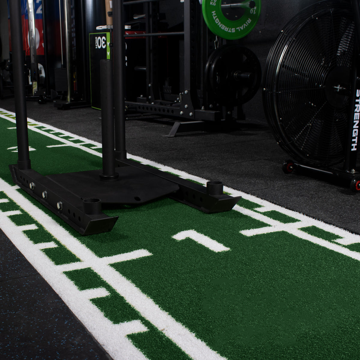 Rival Sprint & Sled Track With Full Markings (1m x 10m) – Rival Strength