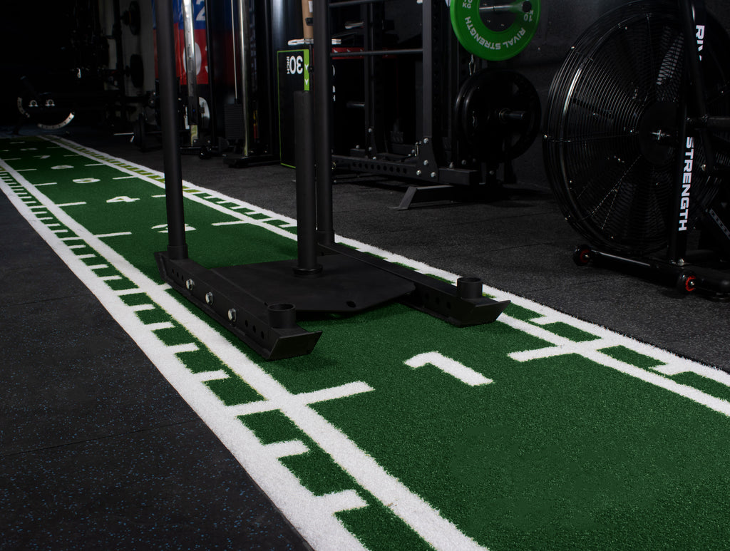 Rival Sprint & Sled Track With Full Markings (1m x 10m) – Rival Strength