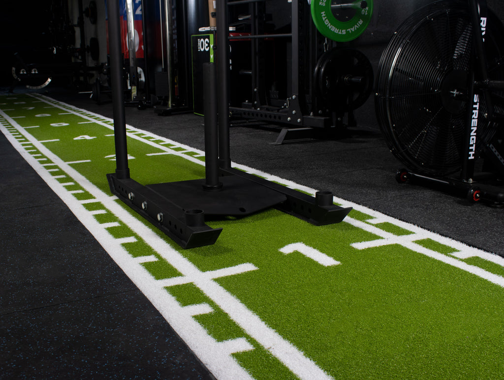 Rival Sprint & Sled Track With Full Markings (1m x 10m) – Rival Strength