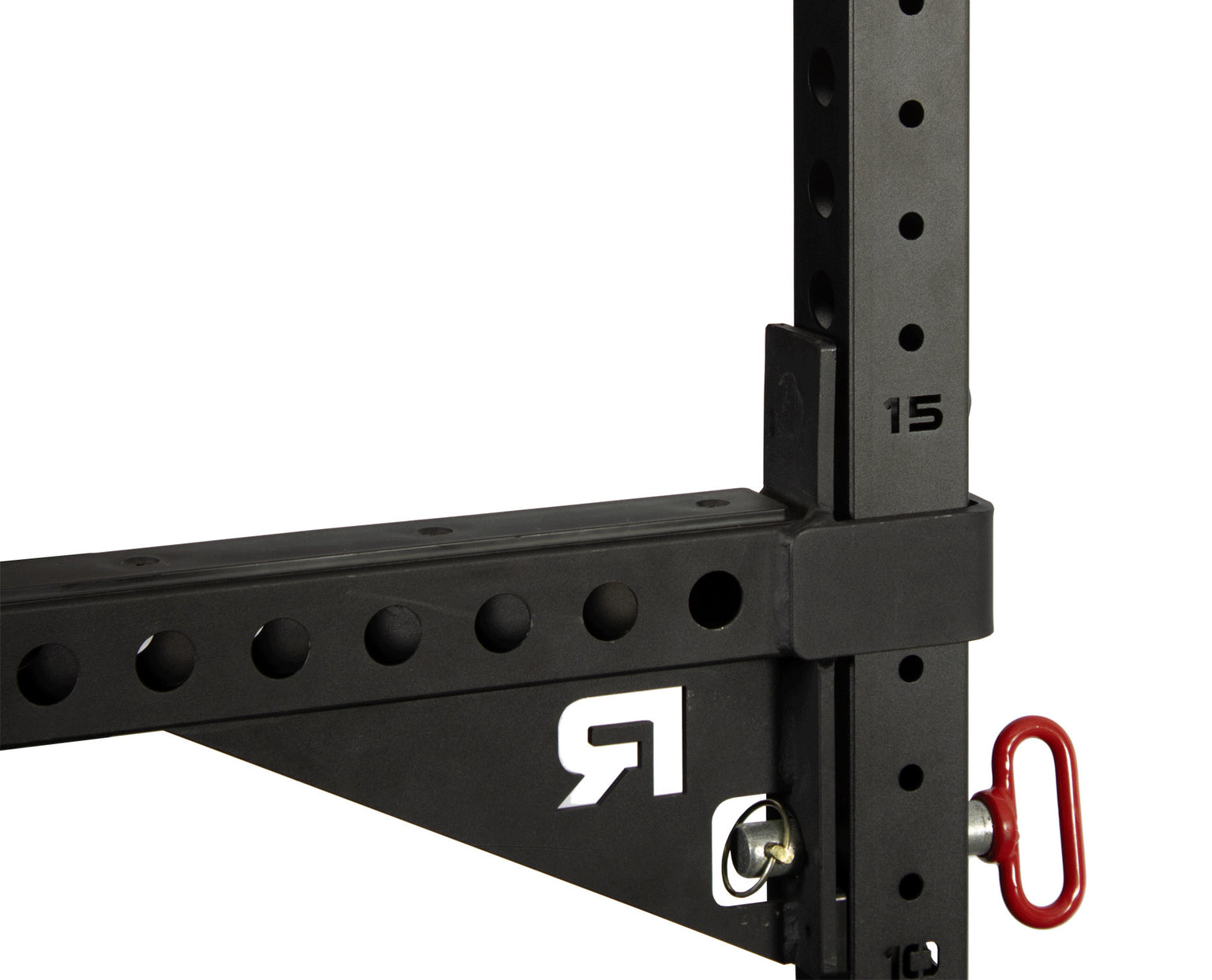 Rival J-2 Series Squat Rack with Spotter Arms, Barbell and Tri-Grip Pl ...