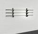 Wall-Mounted Horizontal 3 Bar Storage Rack – Rival Strength