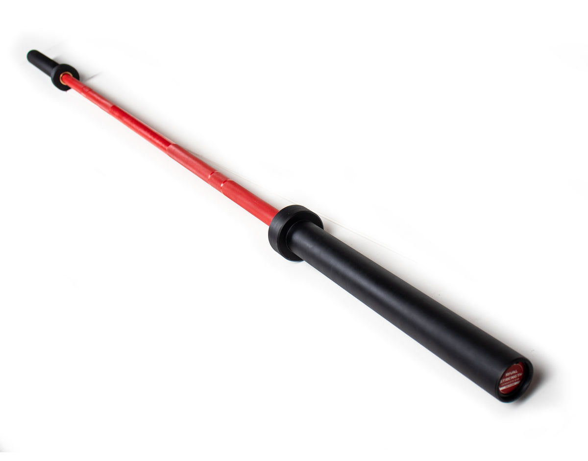 20KG Red Cerakote Olympic 7ft Barbell - 4 Bearings – Rival Strength