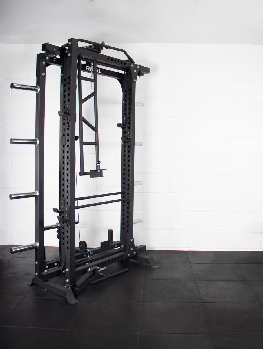 J-1 Series Folding Power Rack with Cable System – Rival Strength